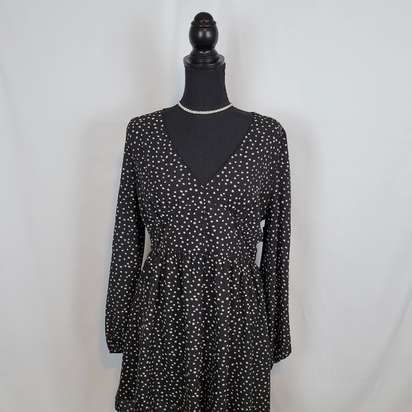 Wild Honey | Dresses | Wild Honey Dress In Black With White Polkadots ...